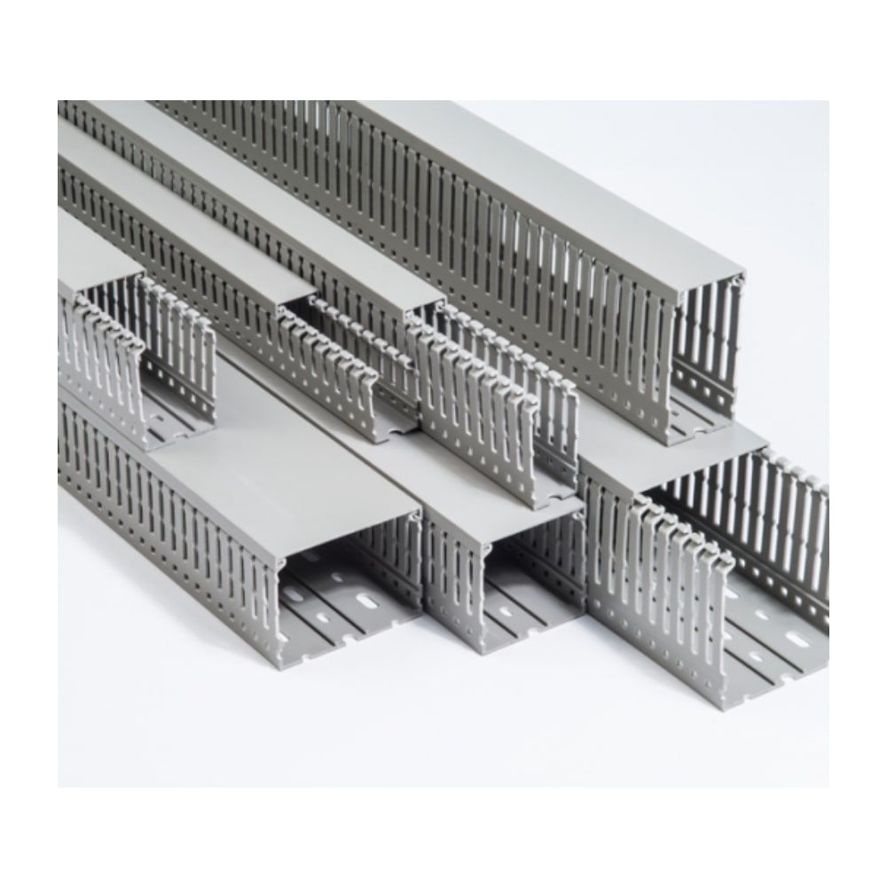 Plastim 80x100 Kablo Kanalı RAL 7030 Gri // 12x2mt - saykil.com