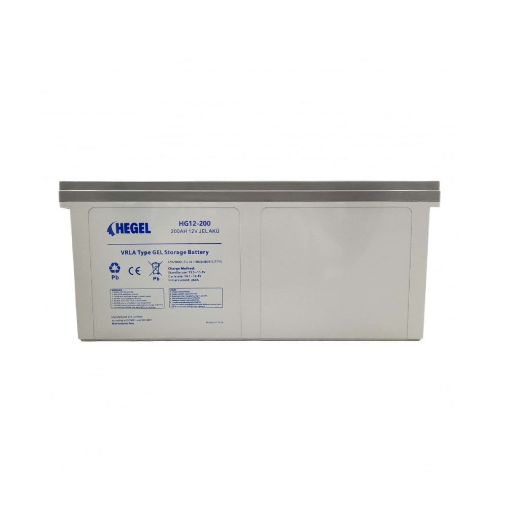 Hegel 200AH 12V Jel Akü - saykil.com