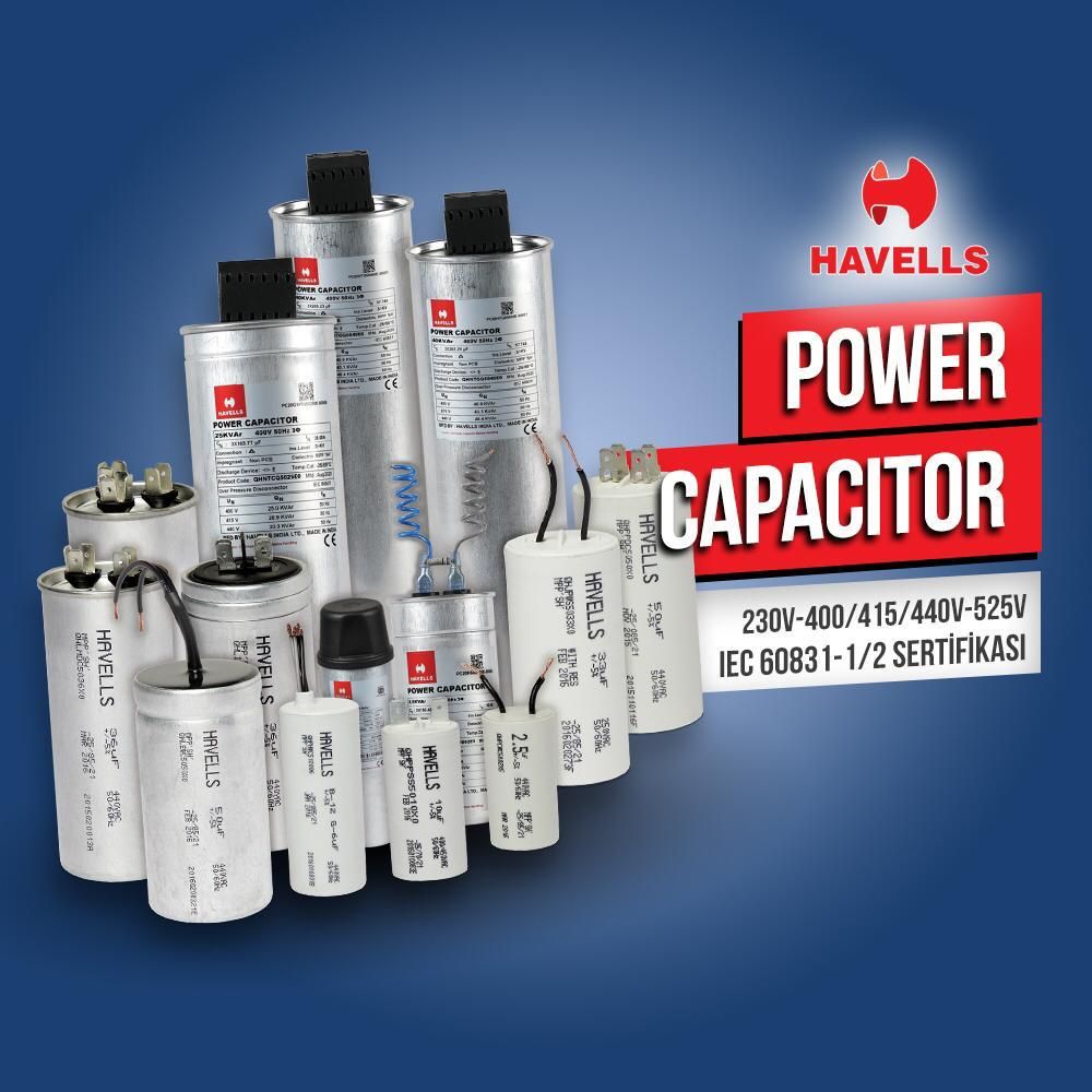 Havells Monofaze 230V 50Hz Kondansatör - saykil.com